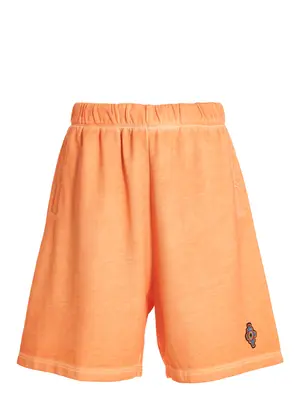MARCELO BURLON COUNTY OF MILAN Sunset Cross Bermuda Shorts - Orange