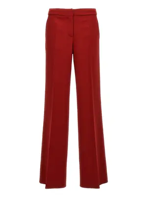 GIANLUCA CAPANNOLO Valerie Wool Pants - Red