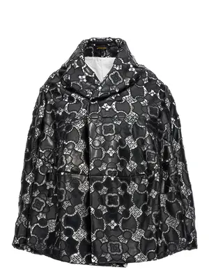 Comme Des Garçons Lace Laser Jacket - White/black