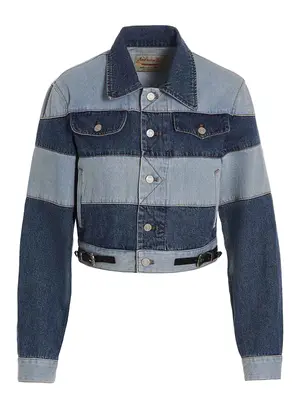 Andersson Bell Mahina Denim Jacket - Blue
