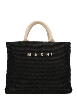 Marni MARNI 'Mini Tote' Shopping Bag Black