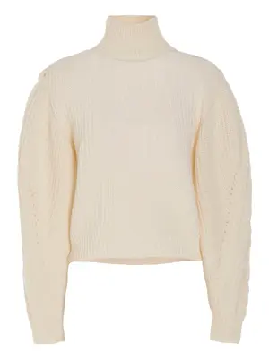 MIXIK Monique Sweater - White