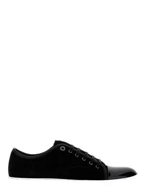 LANVIN Basket' Low-top Sneakers - Black