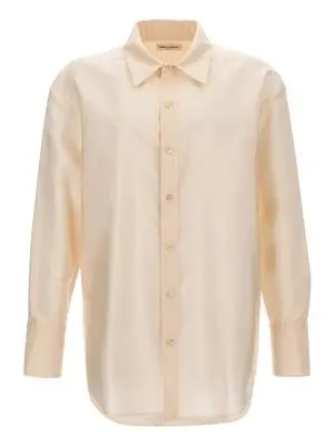 Saint Laurent Faille Shirt - Beige