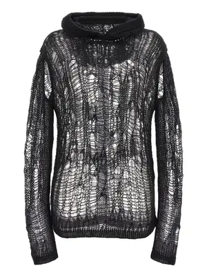 Rick Owens Spider Hoodie - Black