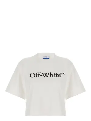 Off White Big Logo T-shirt - White