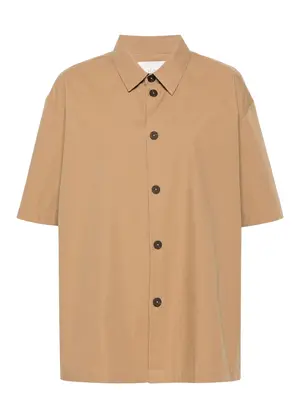 Studio Nicholson Cotton Poplin Shirt - Beige