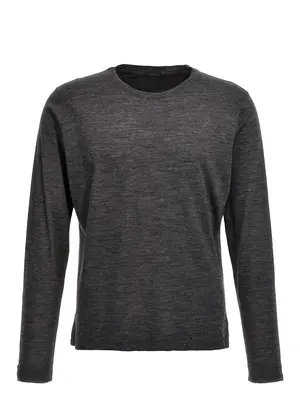 ZANONE Crewneck Wool Sweater - Gray