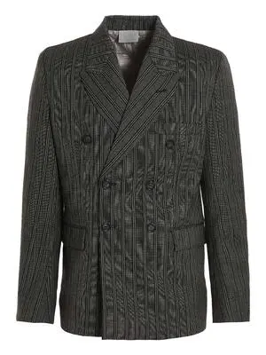 VTMNTS Blazer 'tonal Double Breasted Tailored - Black