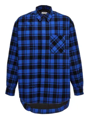 OFF WHITE 'check Flannel' Overshirt