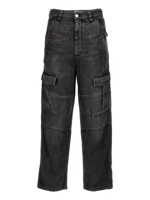 MARANT Terence' Cargo Jeans - Gray