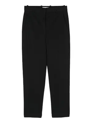 CIRCOLO 1901 Oxford Carrot Fit Trousers - Black