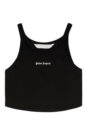 Palm Angels Classic Logo Tank Top - Black