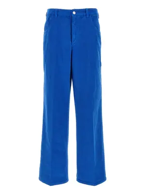 CELLAR DOOR Thelma' Corduroy Pants - Light Blue