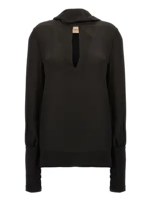LE TWINS Lecce Blouse - Black
