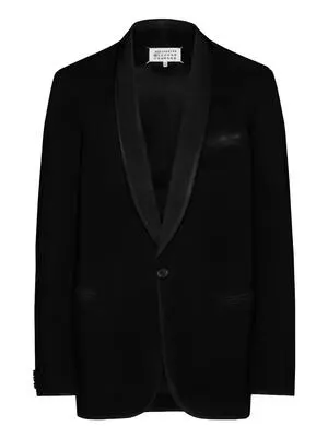 MAISON MARGIELA Wool Single Breasted Blazer Jacket