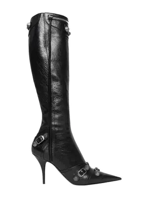Balenciaga Le Cagole 90mm Boots - Black