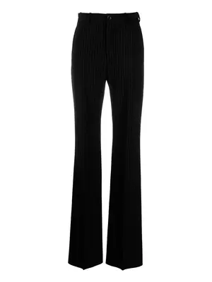 Balenciaga Straight Leg Trousers - Black