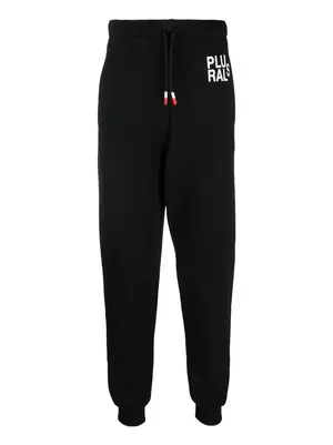 Peuterey Logo Cotton Sweatpants - Black