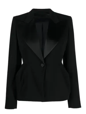MAX MARA Max Mara Pianoforte Wool Blazer