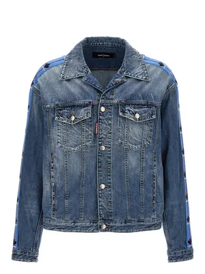 Dsquared2 Dan' Denim Jacket - Light Blue