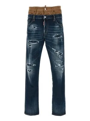 Dsquared2 Skinny Twin Pack Jeans - Blue
