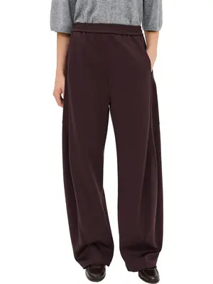Tibi Active Knit Winslow Pants - Brown
