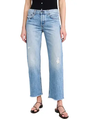 ASKK NY Low Rise Straight Jeans - Berkley