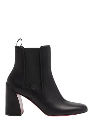 CHRISTIAN LOUBOUTIN 85mm Turelastic Ankle Booties - Black