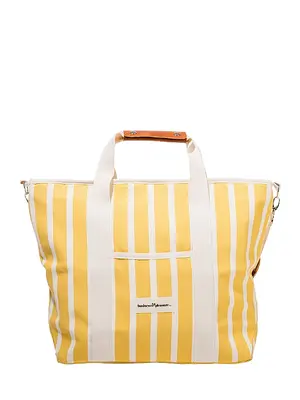 BUSINESS & PLEASURE Cooler Tote Bag - Monaco Mimosa Stripe