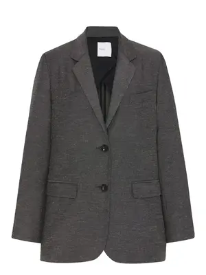 ROSETTA GETTY Rosetta Getty Notched-Lapels Single-Breasted Blazer
