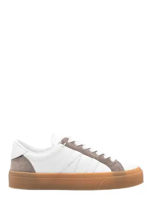 Moncler Monaco Lace-up Sneakers - White