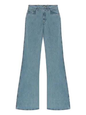Coperni Wide-leg Mid-rise Jeans - Blue