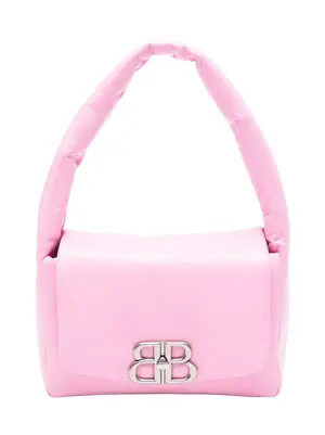 Balenciaga Small Monaco Shoulder Bag - Pink