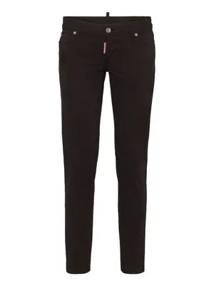 Dsquared2 Low-rise Skinny Trousers - Black