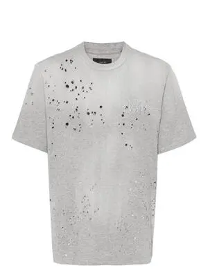 Amiri Shotgun Cotton T-shirt - Grey