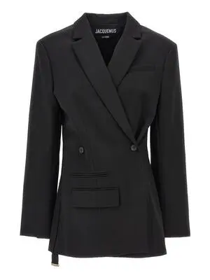 Jacquemus La Veste Tibau' Blazer - Black
