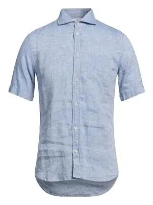 GLANSHIRT By Slowear Shirt Size Linen - Blue