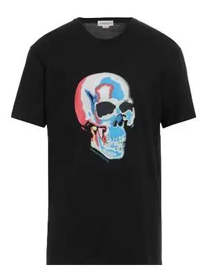 Alexander McQueen T-shirt Size Cotton - Black