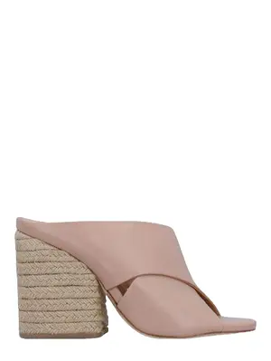 PALOMA BARCELO Leather Sandals - Pink