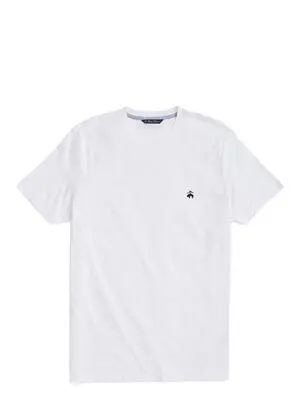 Brooks Brothers Solid Cotton T-shirt - White