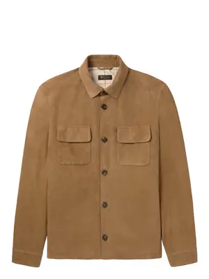 LORO PIANA Suede Overshirt