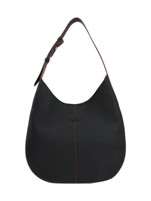 TOD'S Di Hobo Bag - Black