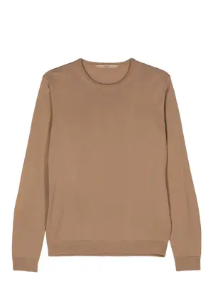 NUUR Merino Wool Jumper - Brown