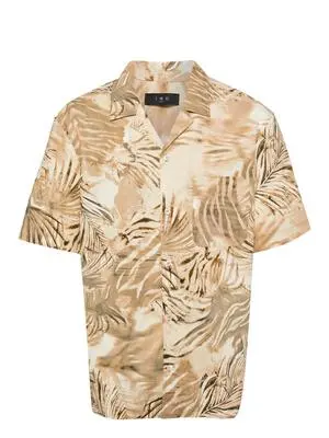 IRO PARIS Botanical-print Poplin Shirt