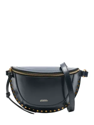 Isabel Marant Skano Leather Belt Bag - Blue