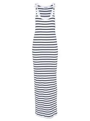 JEAN PAUL GAULTIER Marinère Striped Maxi Dress