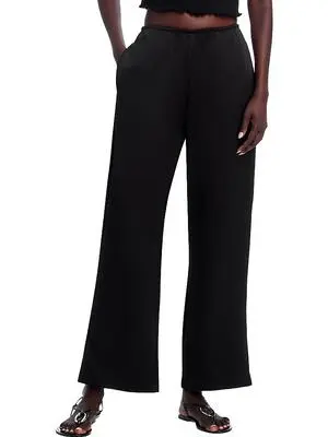 LESET Barb Wide Leg Trousers - Black
