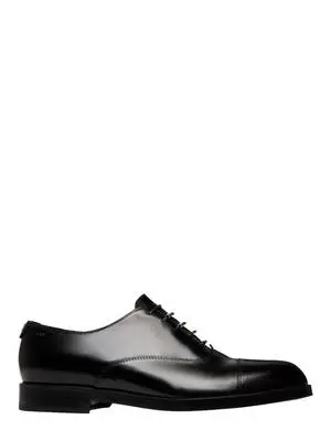 Bally Leather Oxford Shoes - Black