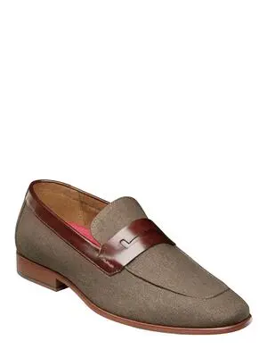 STACY ADAMS Gill Saddle Loafer - Mushroom Multi